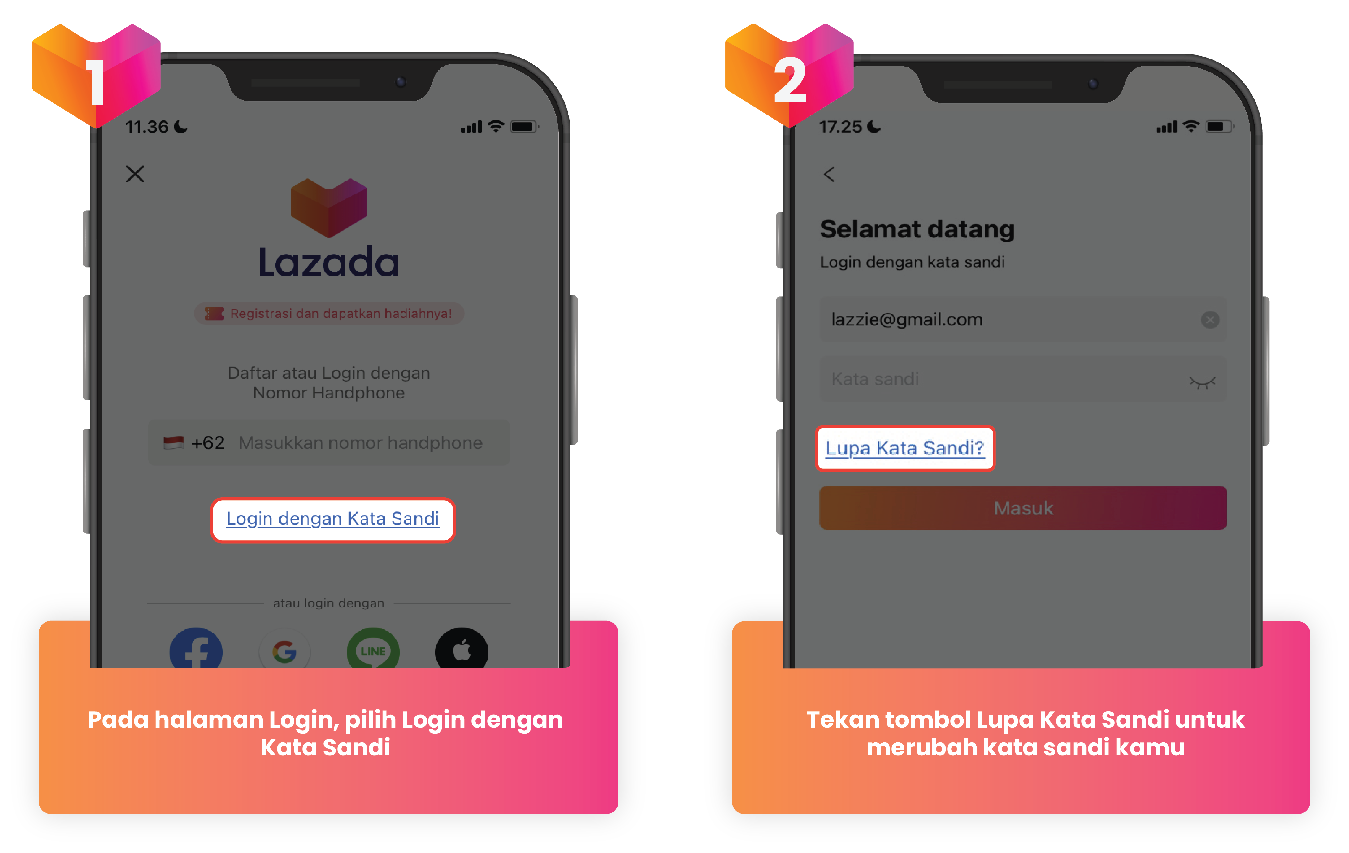 Pusat Bantuan | Akun Lazada | Lazada ID | Lazada